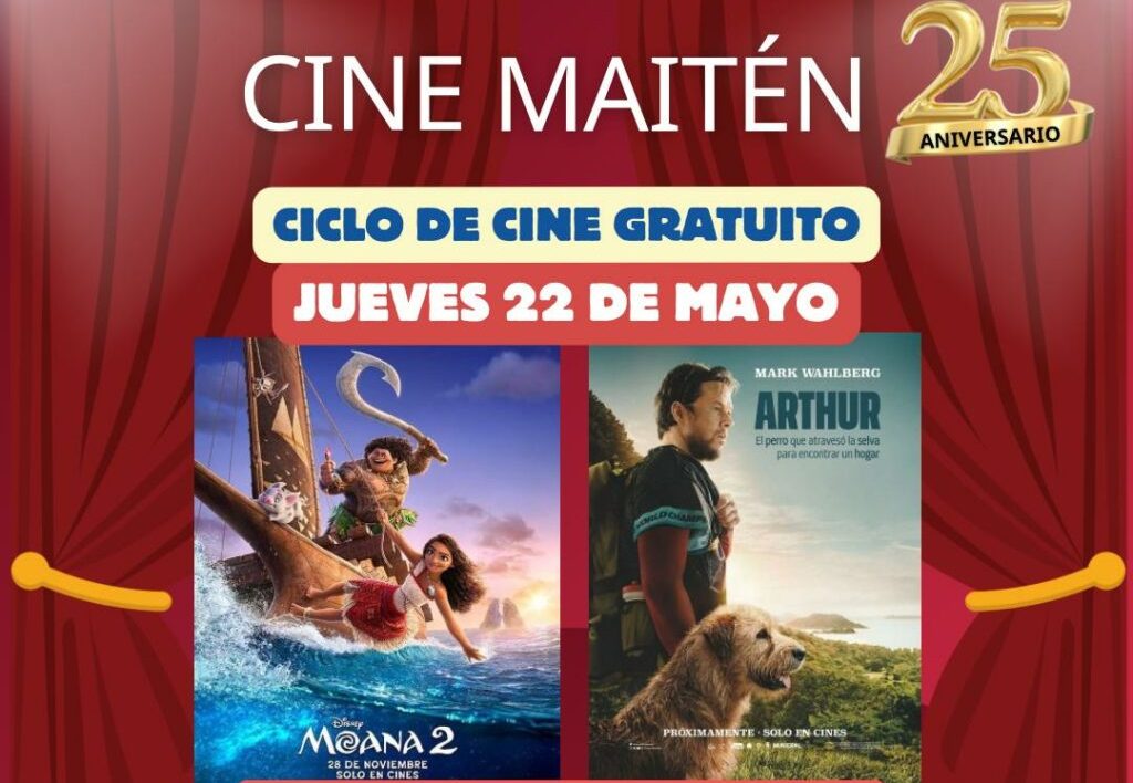 Cine Maitén celebra sus 25 años con funciones gratuitas - Piramide ...